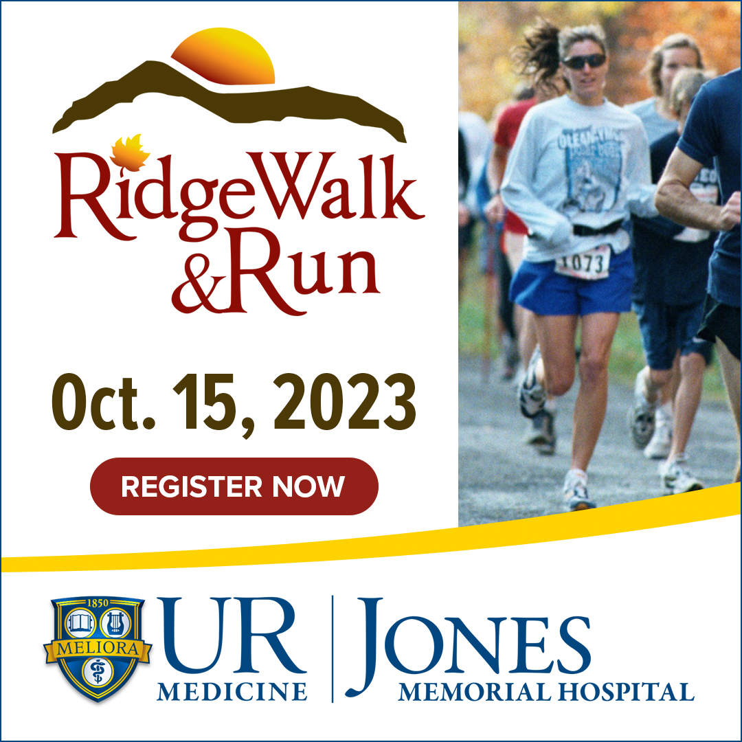 31st Annual Ridgewalk & Run Registration is Open! - The HORNELL SUN