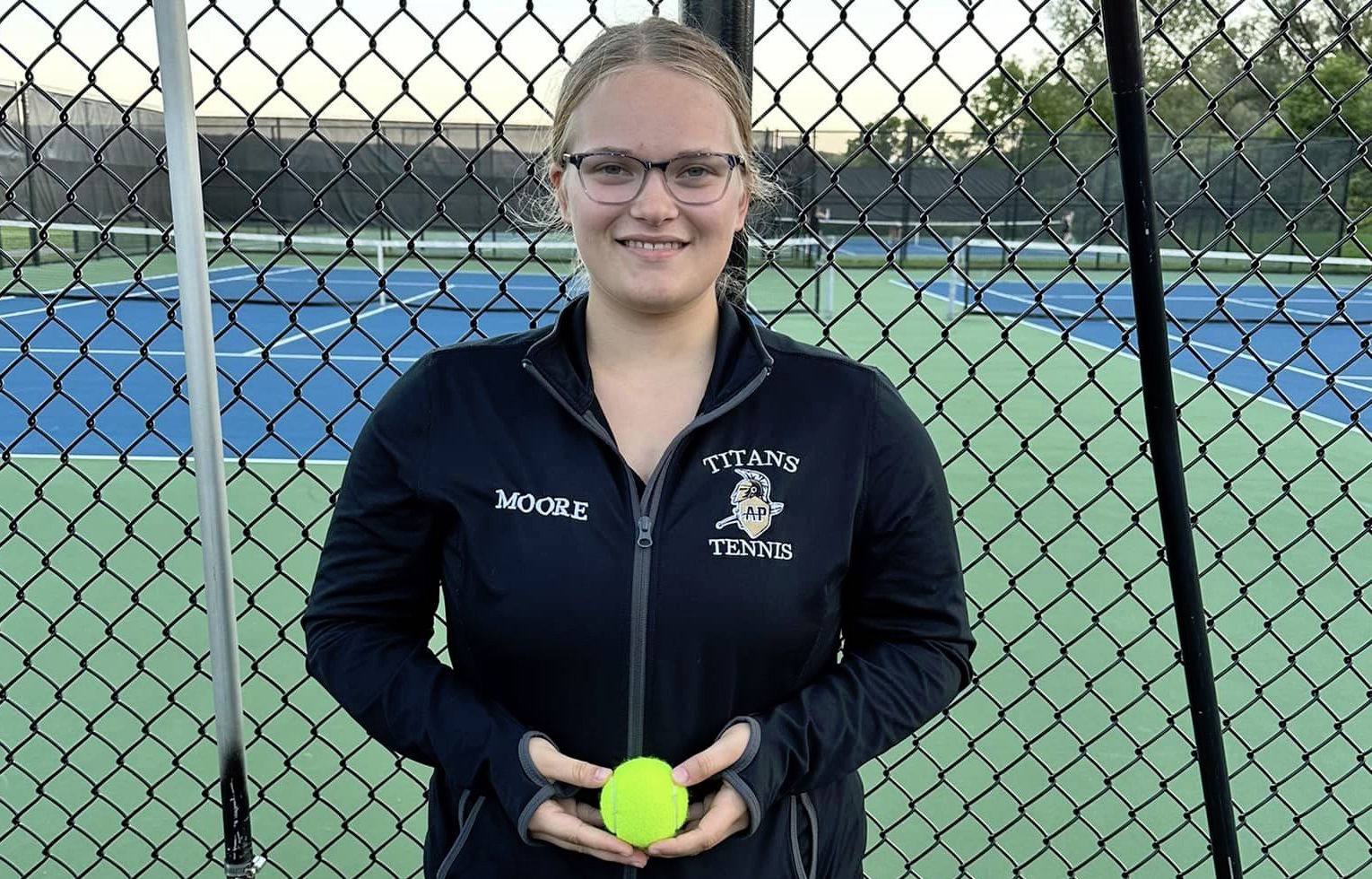 Camryn Moore picks up 60th win as A-P tennis improves to 4-1 with win ...