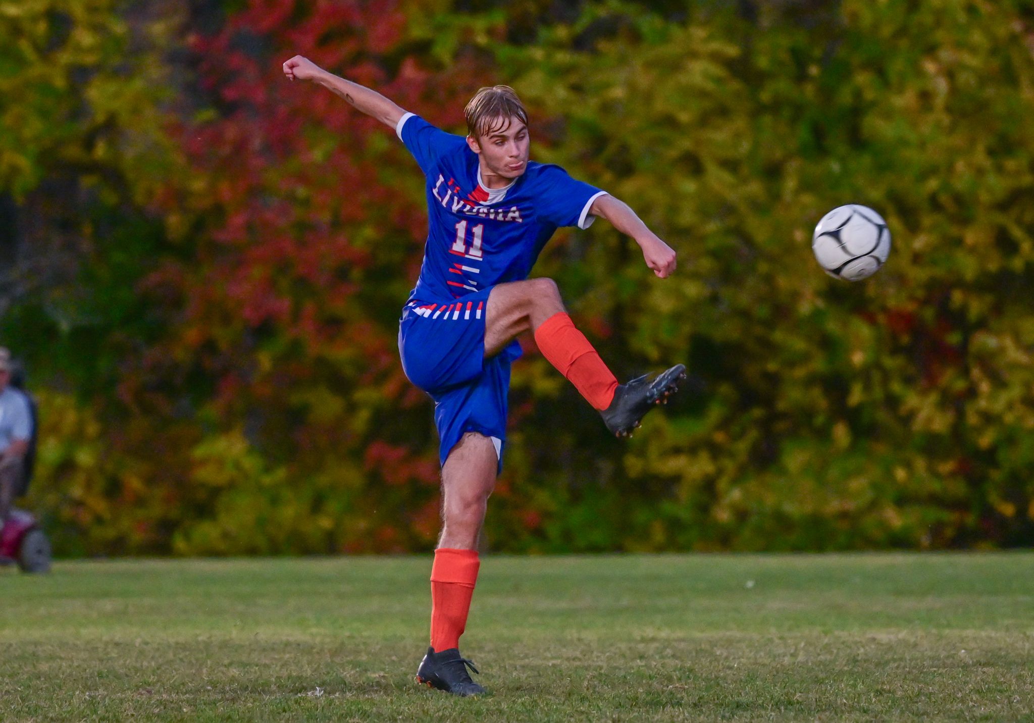 LCAA's FINEST: Dennis nets quick hat trick as Livonia cruises into ‘B ...