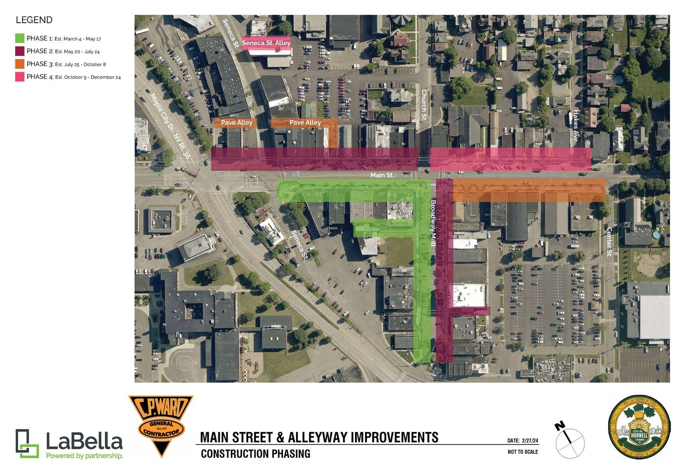 Downtown Hornell NY: Streetscape & Alleyway Improvement Projects Update ...