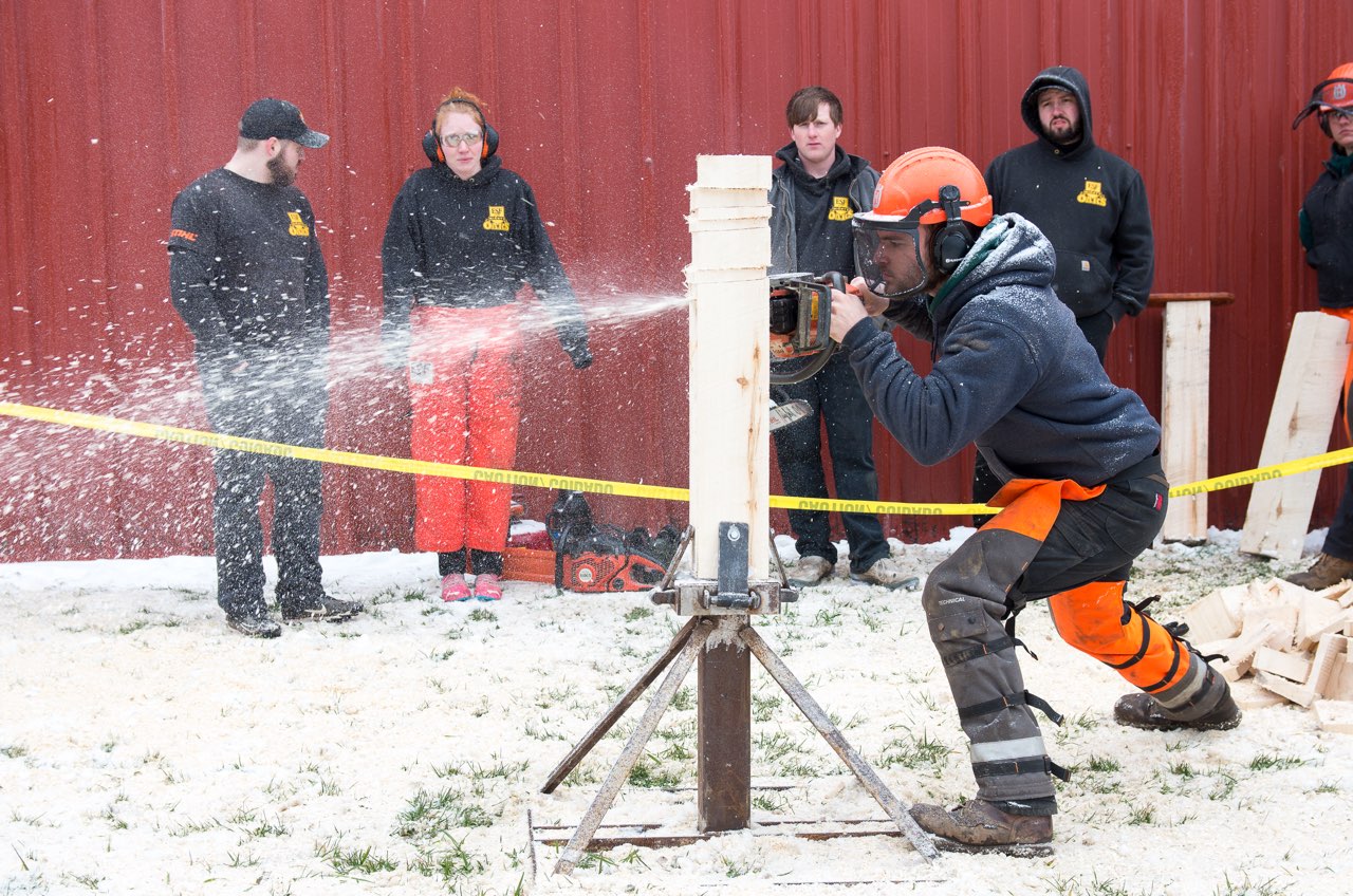 Alfred State Woodsmen team excels in home meet - The HORNELL SUN