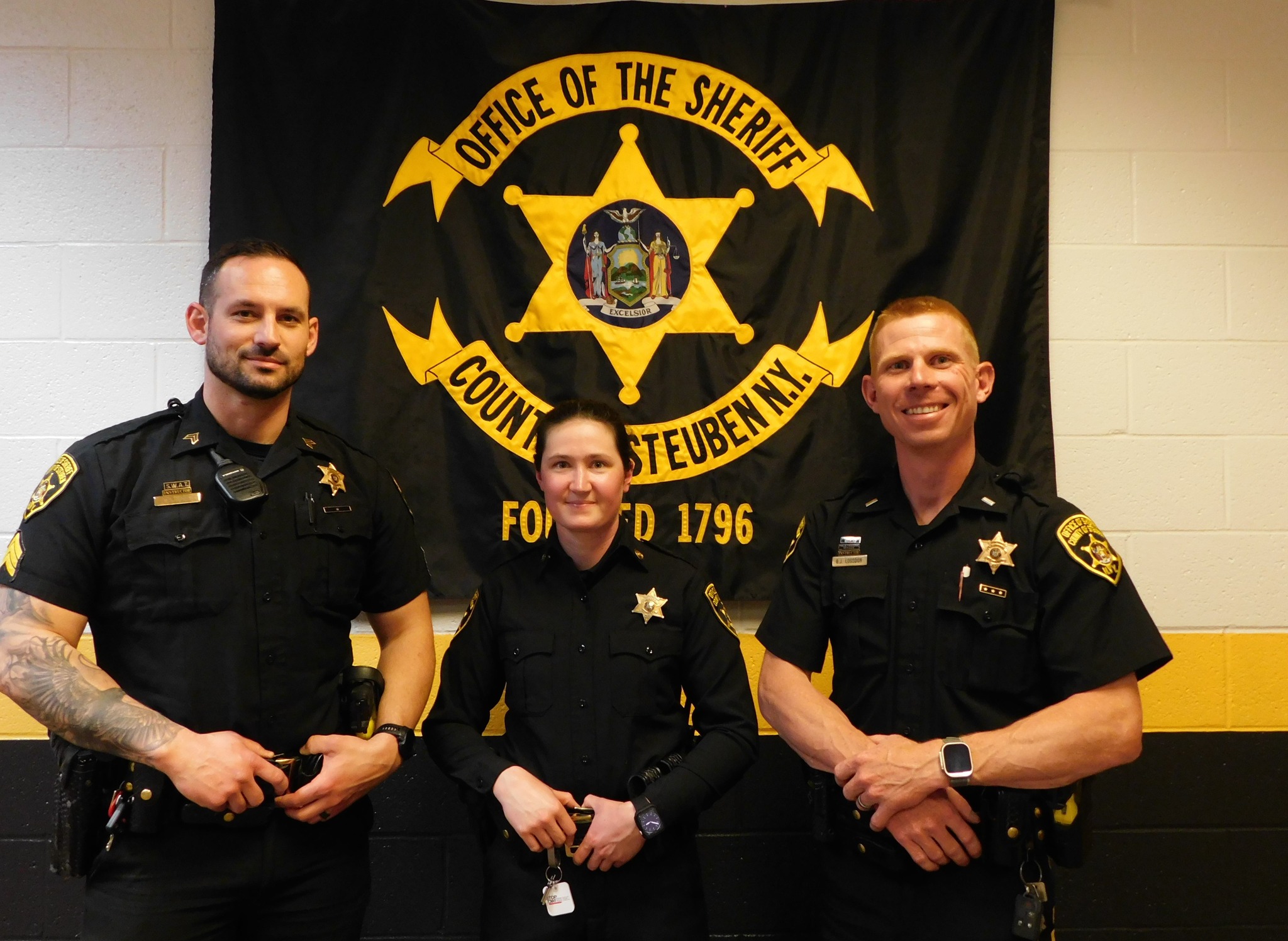 Rachael Hedges sworn into the SCSO Patrol Division - The HORNELL SUN