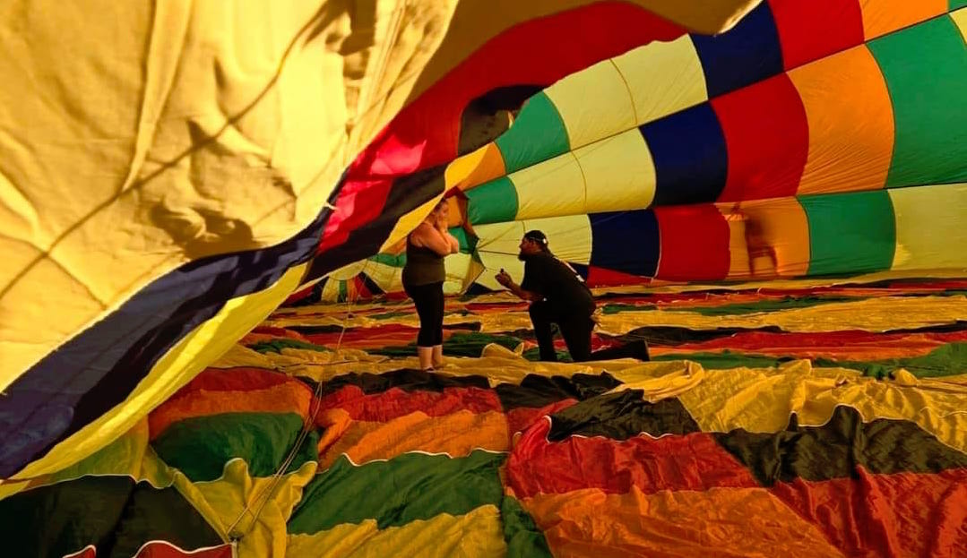 From a marriage proposal to incredible flights, it was a Balloon Rally ...