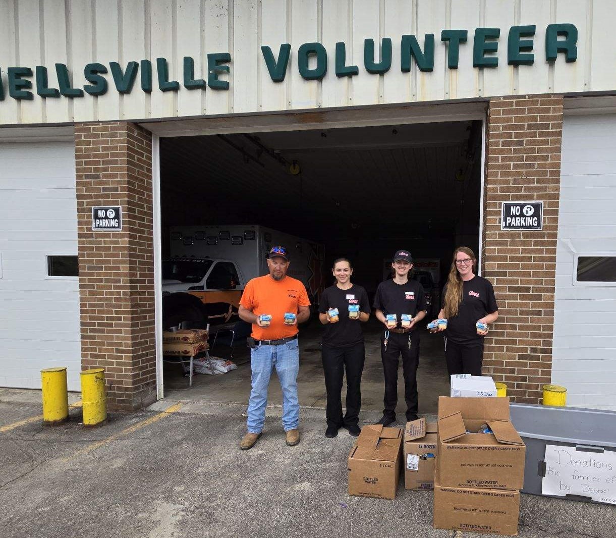 Wellsville volunteers and local retailers send mass relief supplies to ...