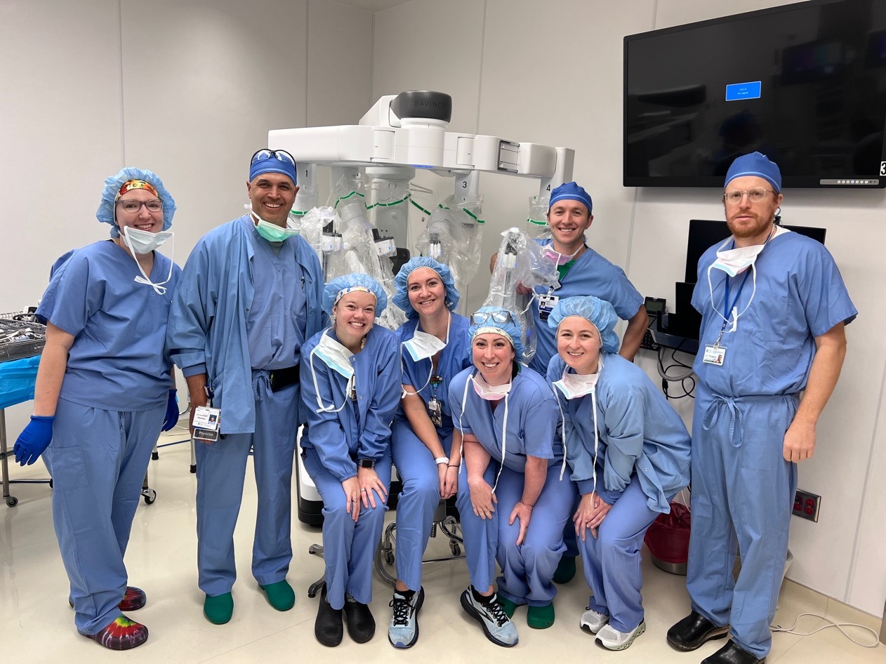 St. James Hospital Completes First Robotic-Assisted Surgery Using the ...
