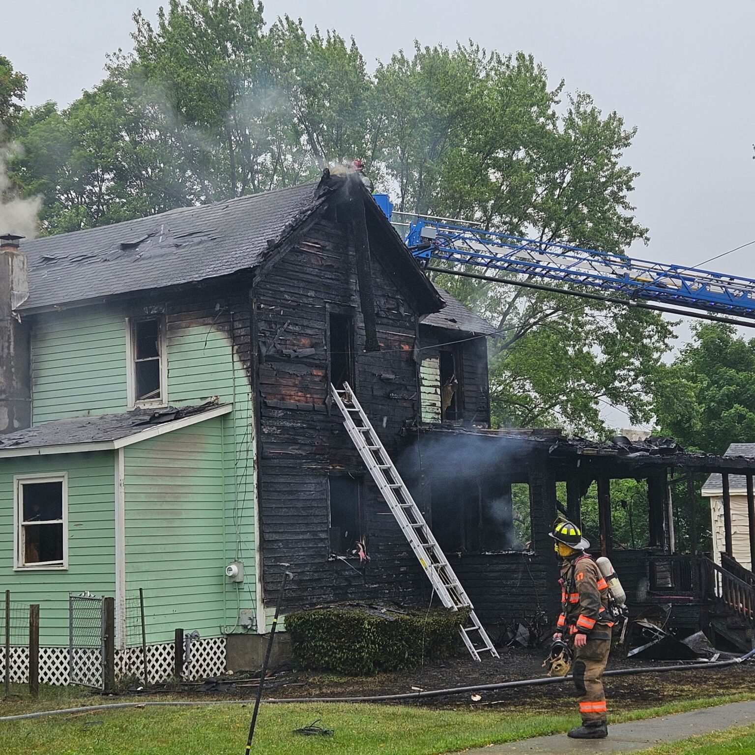 Bath Fire responds to devestating Savona structure fire, GALLERY - The ...