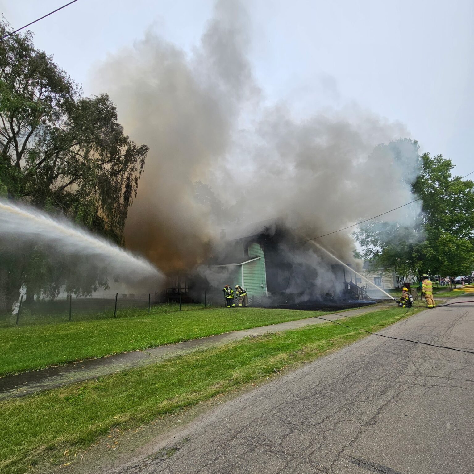 Bath Fire responds to devestating Savona structure fire, GALLERY - The ...