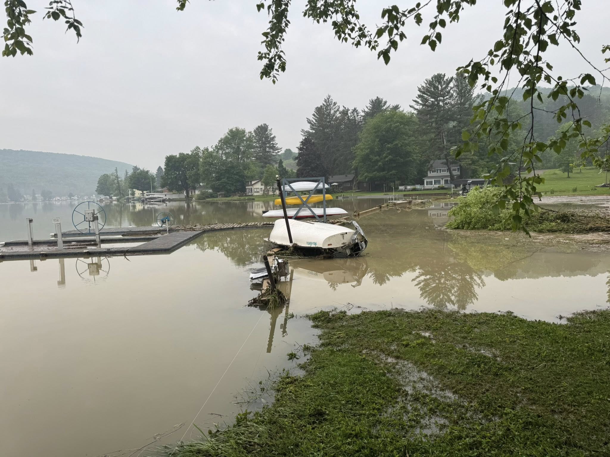 Updated: Cuba Lake flooding a "100 year event," lake is unsafe for ...