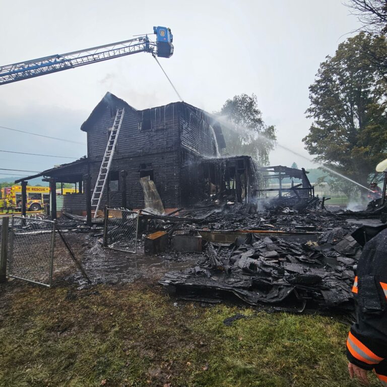 Bath Fire responds to devestating Savona structure fire, GALLERY - The ...