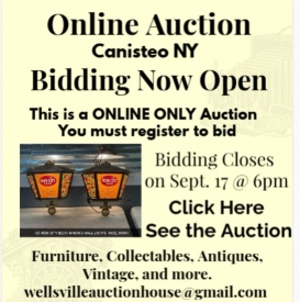 Happy Bidding: Online Auction is now open through September 17, preview ...