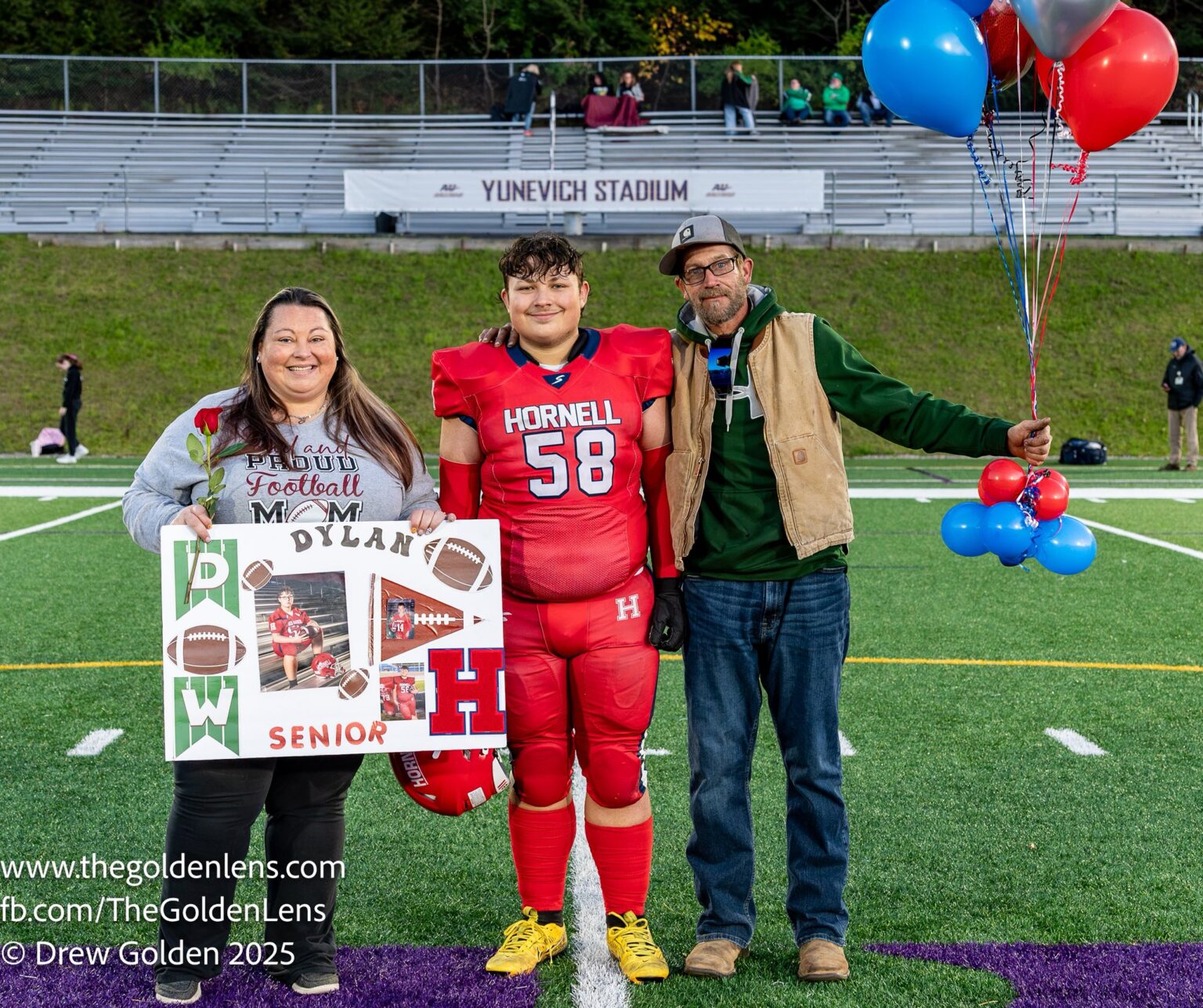 Huge GALLERY: Hornell Football celebrates Senior Night at Yunevich ...