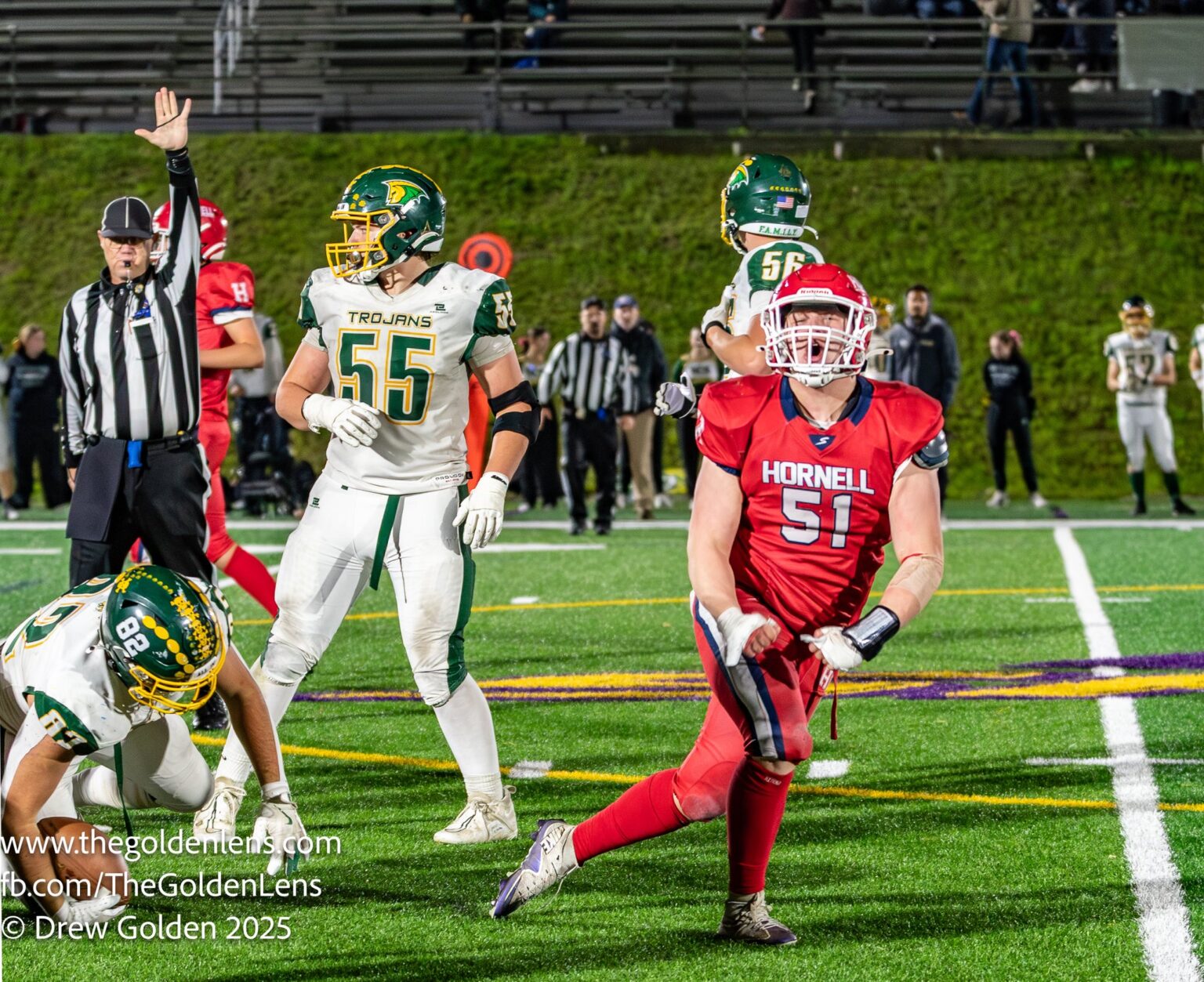 Huge GALLERY: Hornell Football celebrates Senior Night at Yunevich ...