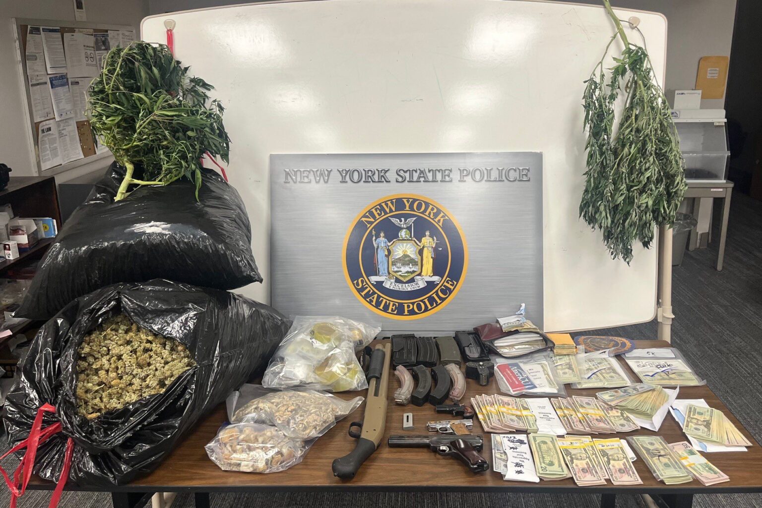 NYS Police: Weapons, Weed, Cash bust in Homer NY - The HORNELL SUN