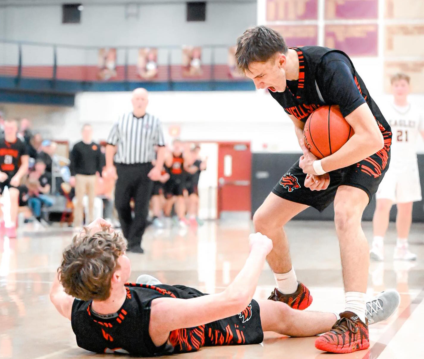 A rivalry continued with Wellsville-Mynderse; Lions Section V semi's; A ...